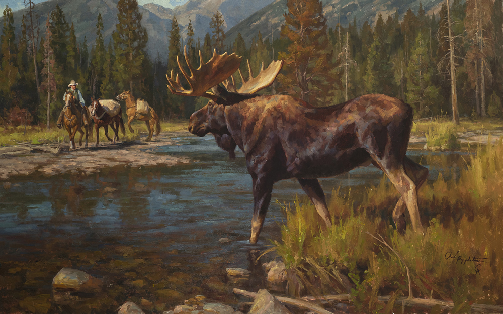 Chad Poppleton – Fine Art – Wildlife and Western Paintings By Cowboy ...